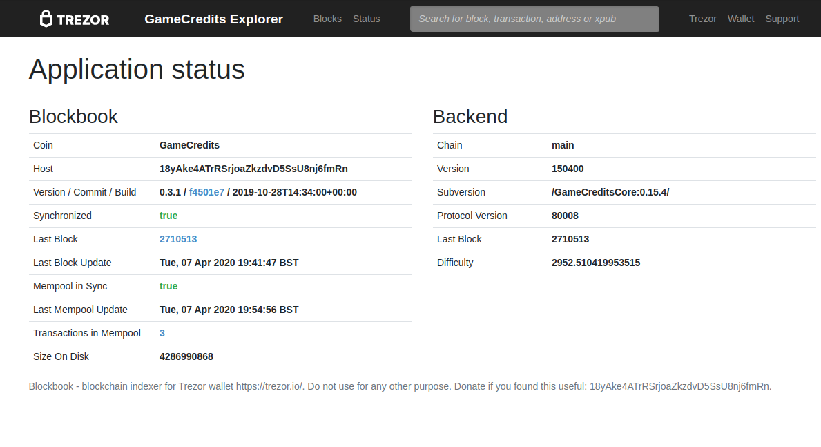 GameCredits (GAME) - GAME Credits